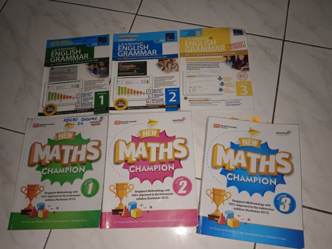 Math Champion Marshall Cavendish Buku Pelajaran Math Anak SD Buku ...