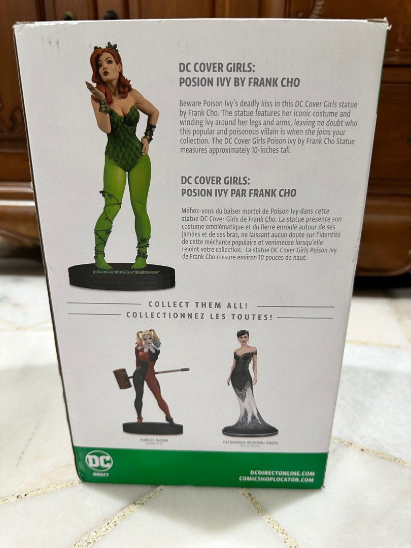 McFarlane Toys - DC Direct DC COVERGIRLS - Poison Ivy by Frank CHO ...