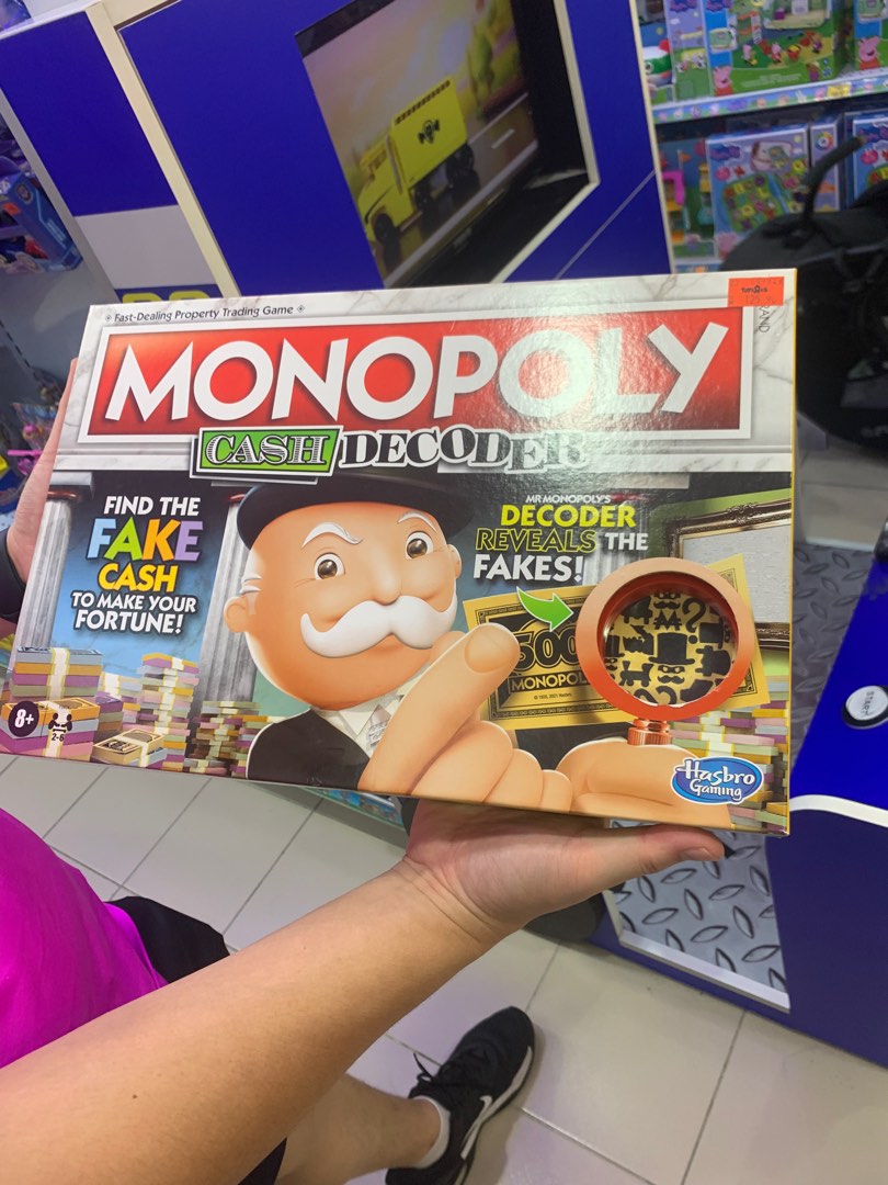 Monopoly Cash Decoder, Hobbies & Toys, Toys & Games on Carousell