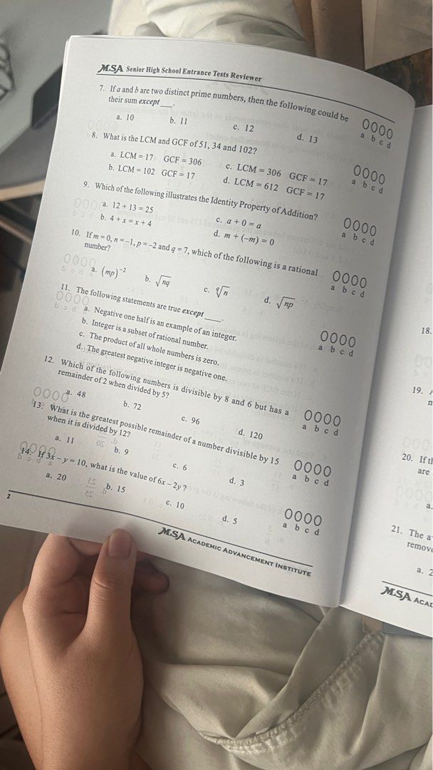 MSA SHAPE Reviewer for SHS A Shape, D SHAPE, Hobbies & Toys, Books ...