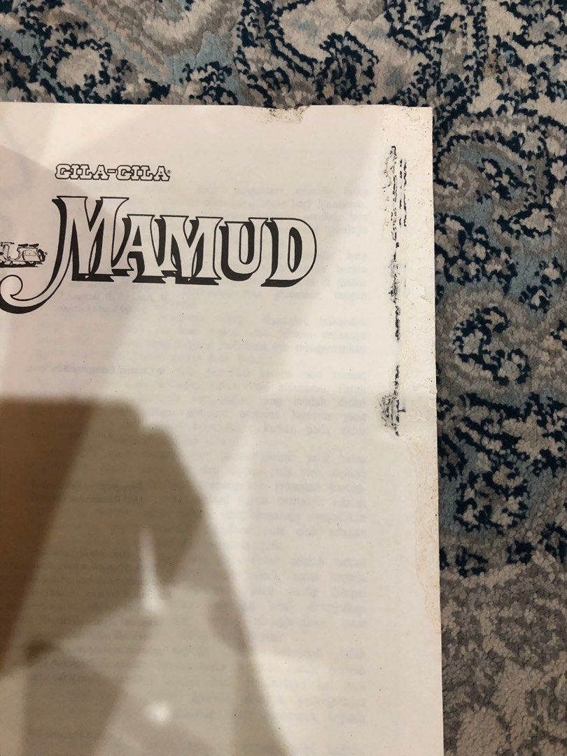 Not comic @ Majalah Gila-Gila 1995 A Mamud by Fatah, Hobbies & Toys, Books & Magazines, Comics ...