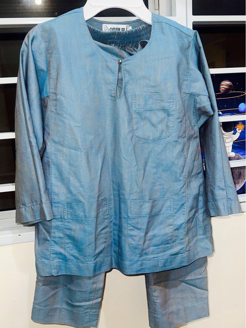 Omar Ali baju melayu, Men's Fashion, Muslim Wear, Baju Melayu on Carousell