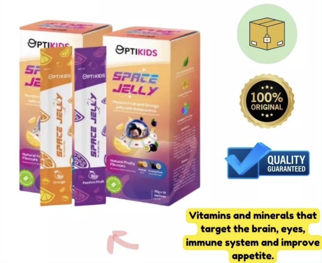 Optixanthin Opti-kids jelly, Health & Nutrition, Health Supplements ...