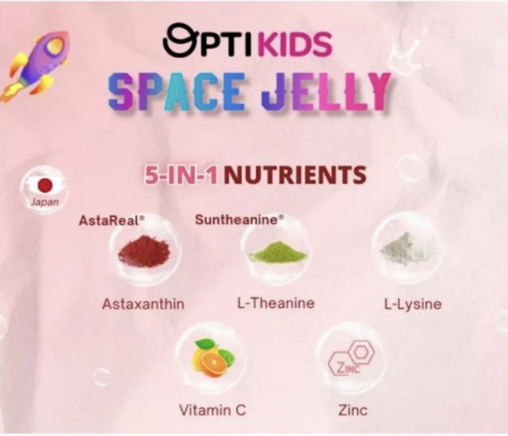 Optixanthin Opti-kids jelly, Health & Nutrition, Health Supplements, Vitamins & Supplements on ...