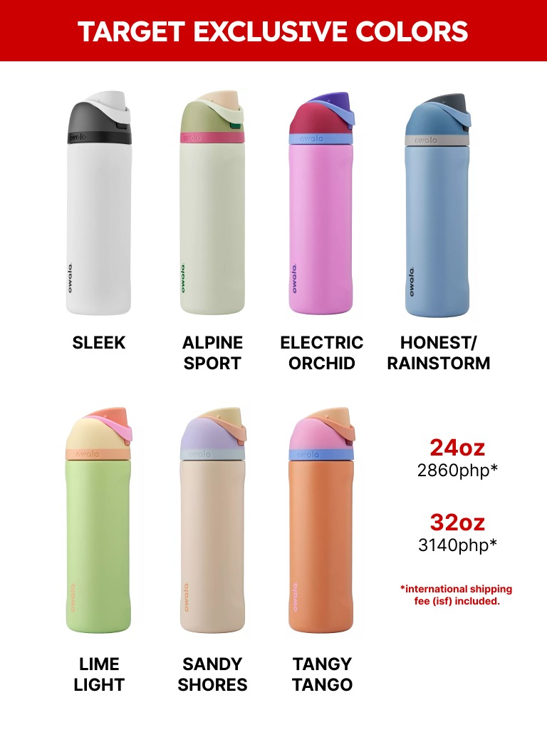 Owala Target Exclusive Colors, Furniture & Home Living, Kitchenware ...