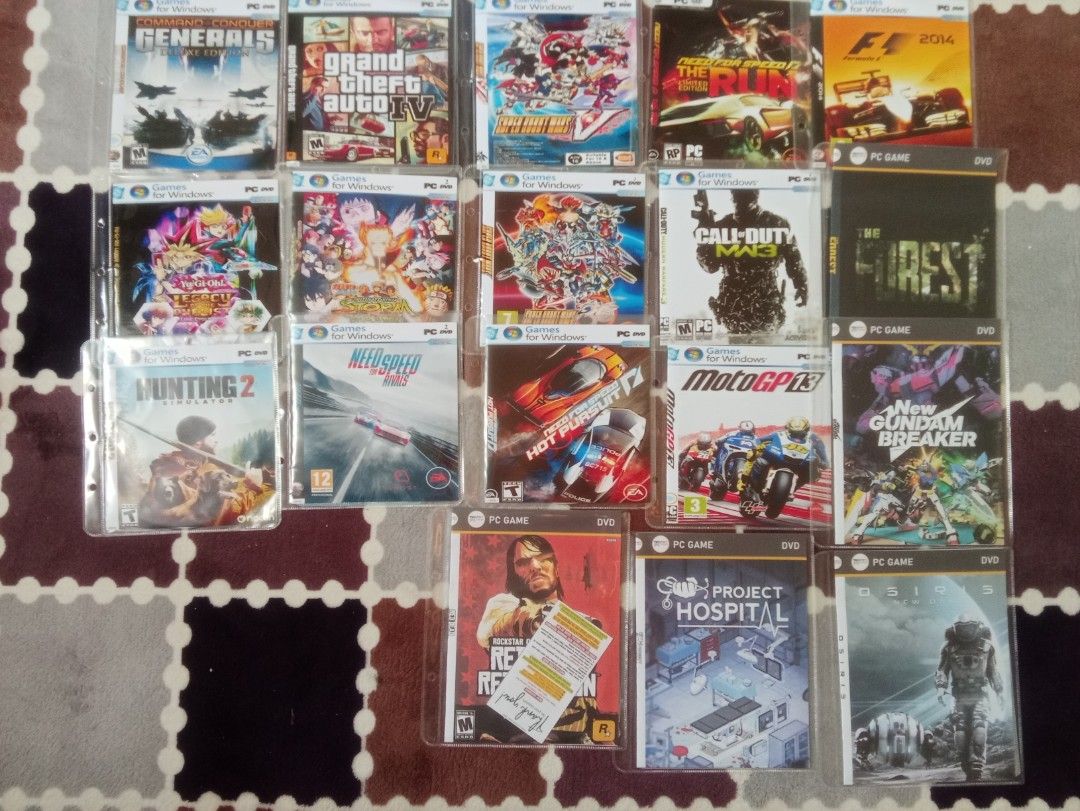 PC DVD games, Video Gaming, Video Games, Others on Carousell