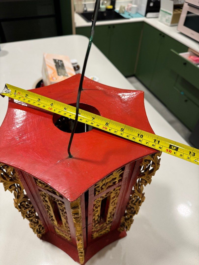 Peranakan wood lantern, Hobbies & Toys, Collectibles & Memorabilia ...