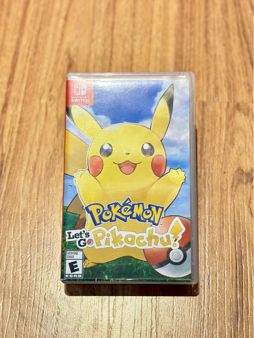POKÉMON LET’S GO PIKACHU! NINTENDO SWITCH GAMES, Video Gaming, Video ...