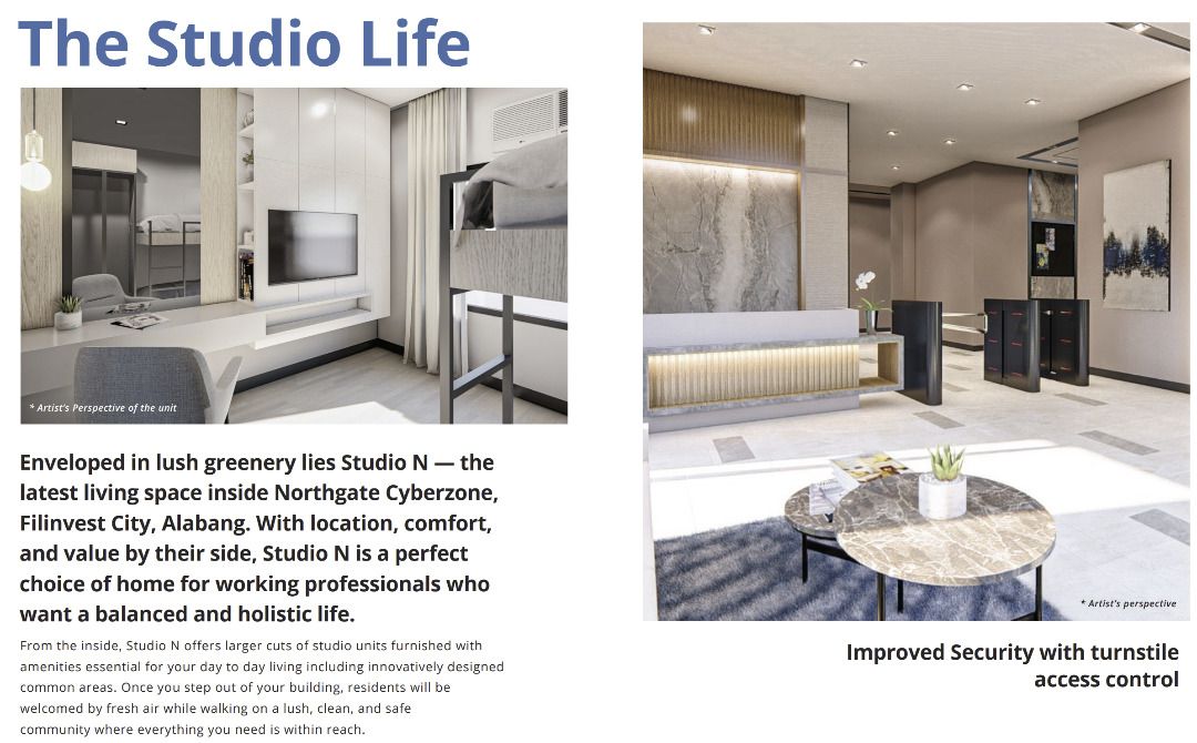 PRE-SELLING, Studio Residential Condo Units @ Filinvest City, Property ...