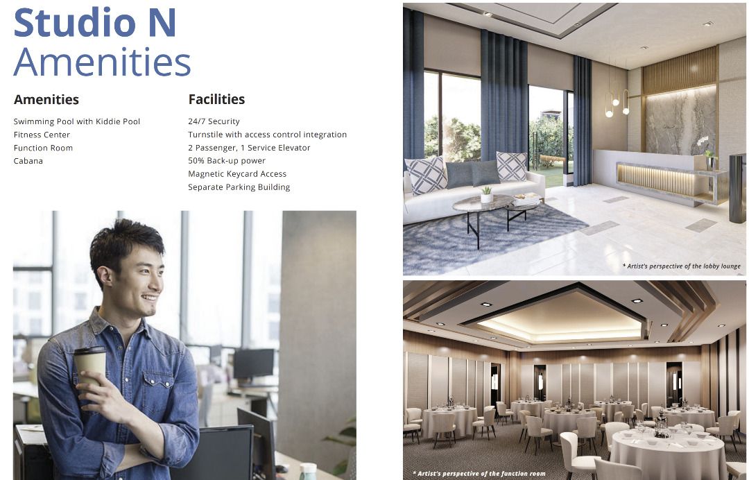 PRE-SELLING, Studio Residential Condo Units @ Filinvest City, Property ...