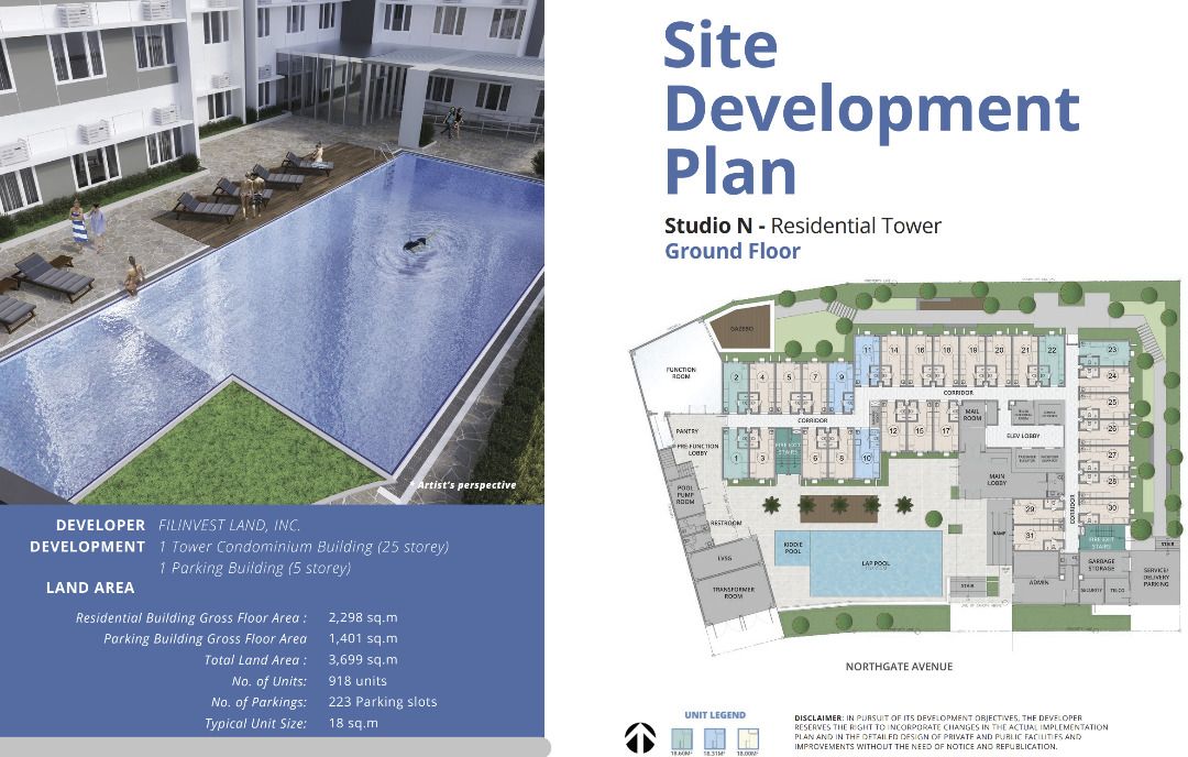 PRE-SELLING, Studio Residential Condo Units @ Filinvest City, Property ...