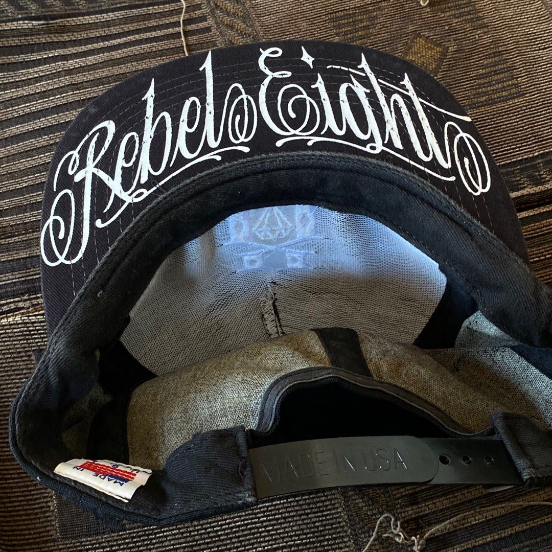 Rebel Eight Snapback, Men's Fashion, Watches & Accessories, Caps & Hats ...