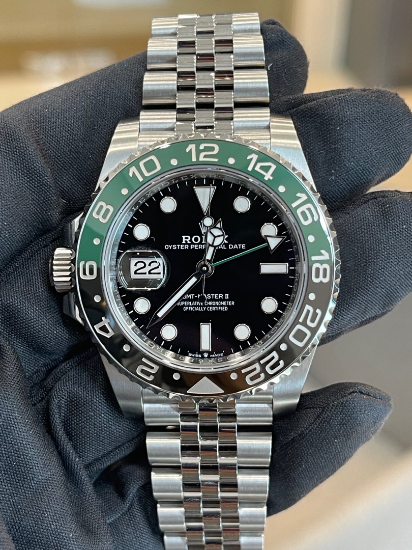 Rolex GMT Master II in left handed (Sprite), Luxury, Watches on Carousell