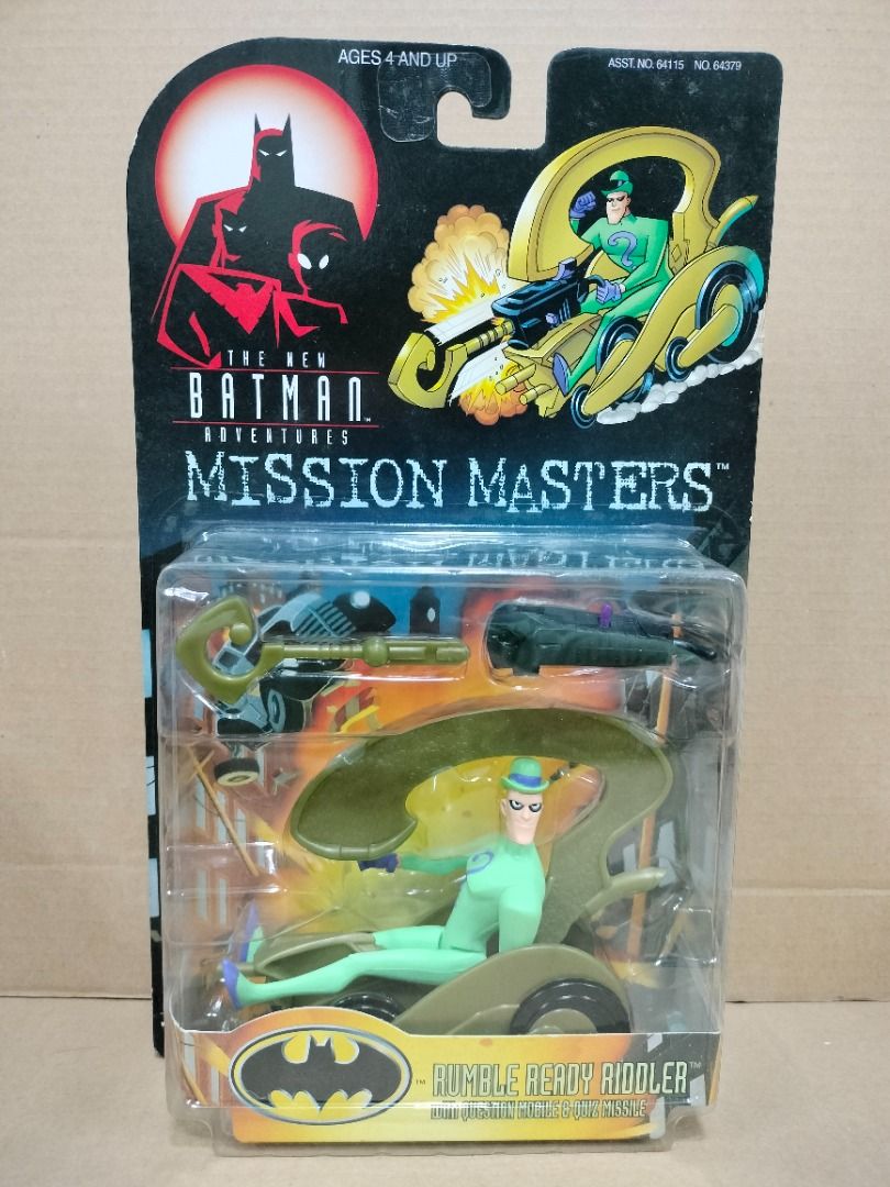 Rumble Ready Riddler Batman Animated Series Mission Masters, Hobbies ...