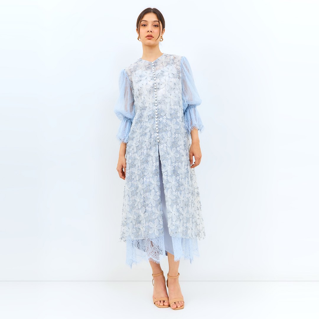 [SEWA / RENT KEBAYA] 4 DAYS - Raya Flower Dress by Seliyane, Fesyen ...