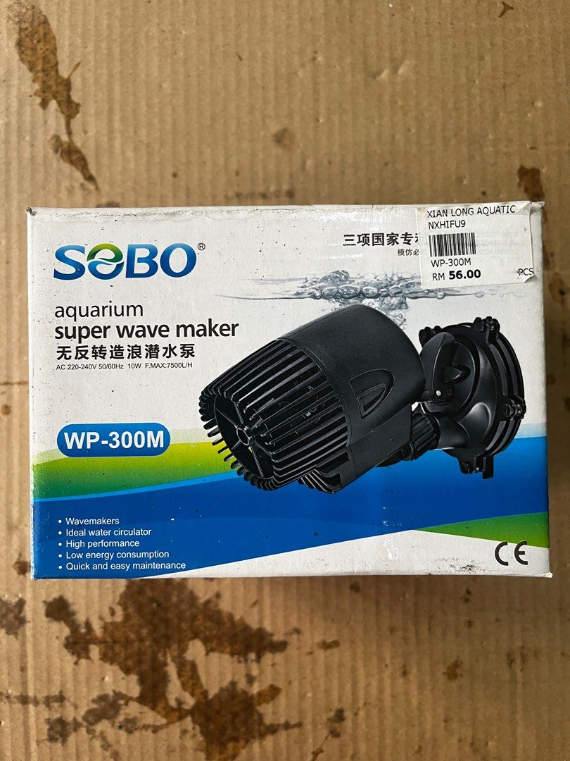 SOBO aquarium super wave maker, Pet Supplies, Homes & Other Pet ...