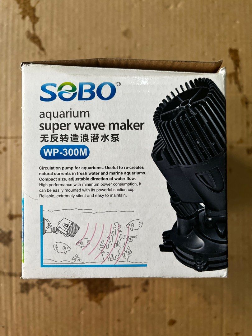 SOBO aquarium super wave maker, Pet Supplies, Homes & Other Pet ...