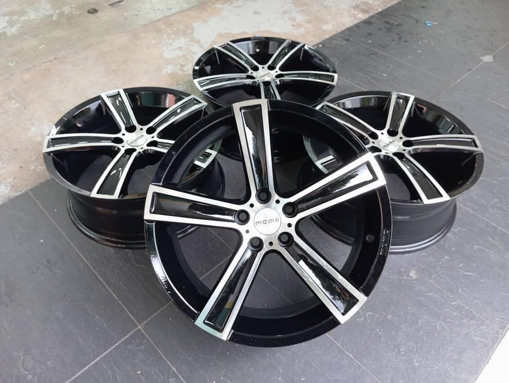 SPORT RIM MOMO 17" VELOZ ALZA WISH ALTIS CALDINA PRIUS POLO VENTO GT86 ...