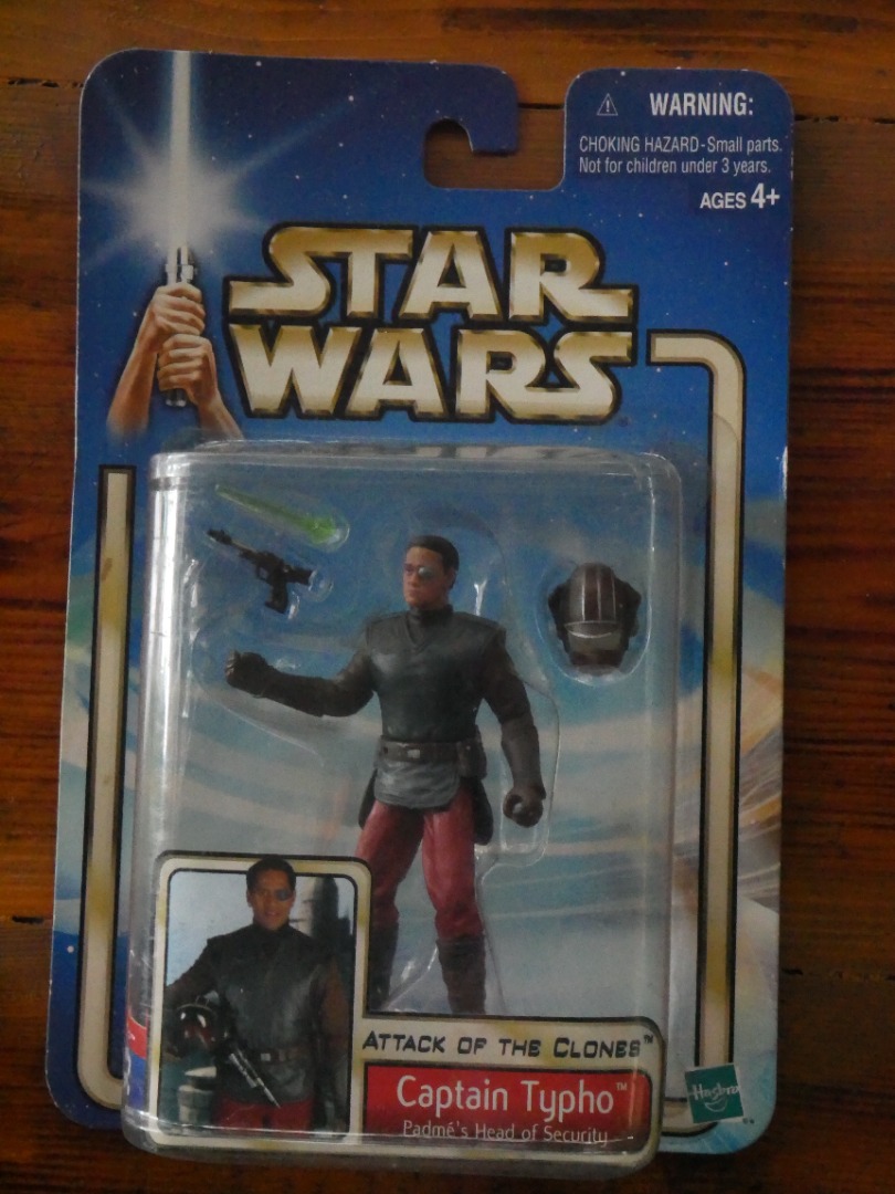 Star Wars Attack of the Clones Captain Typho Padme's Security Action ...