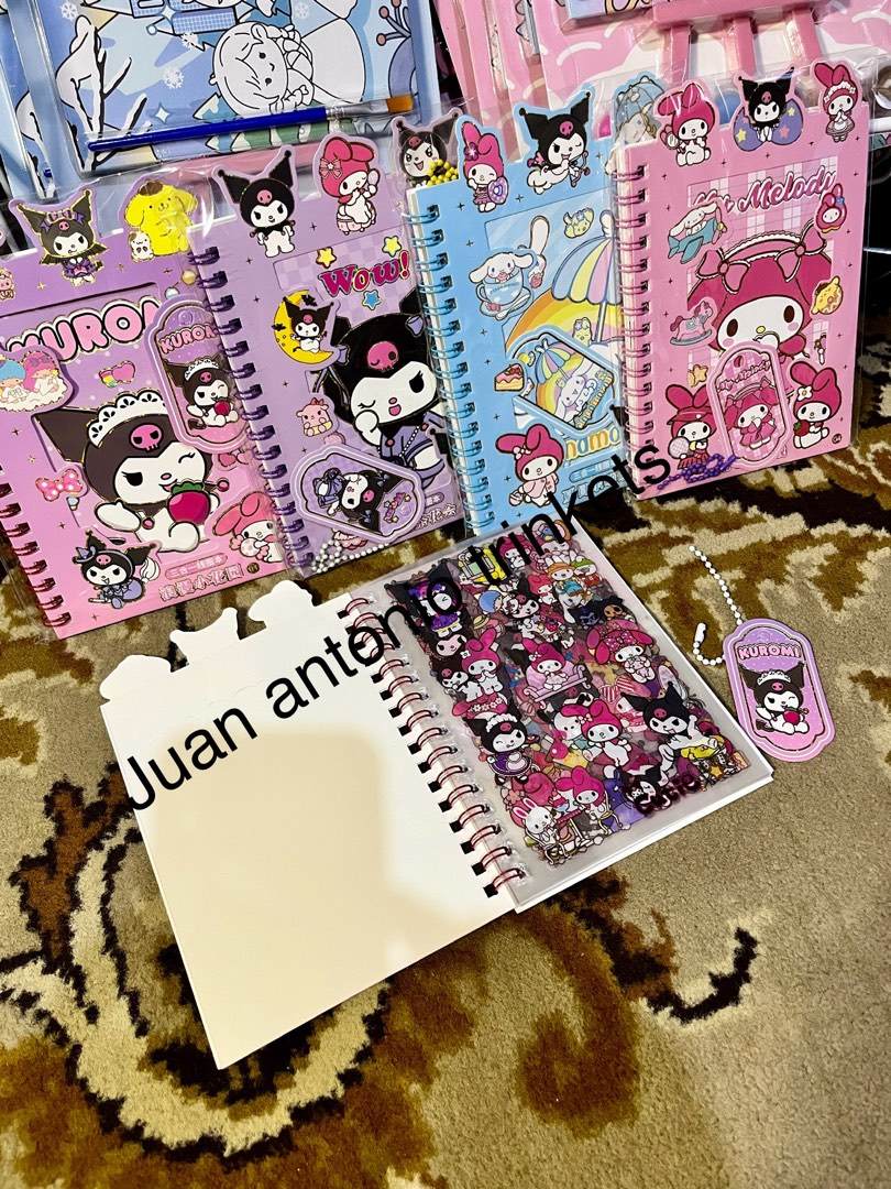 Sticker Coil Book Transparent , Paper Sticker & Grid Note sheet ...