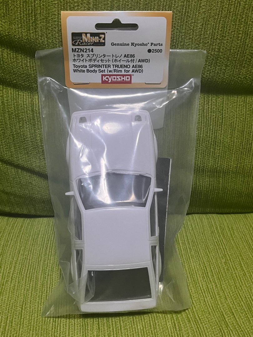 STOCKS ARRIVED - Kyosho Mini Z Unpainted Body Set - Toyota Trueno AE86 ...