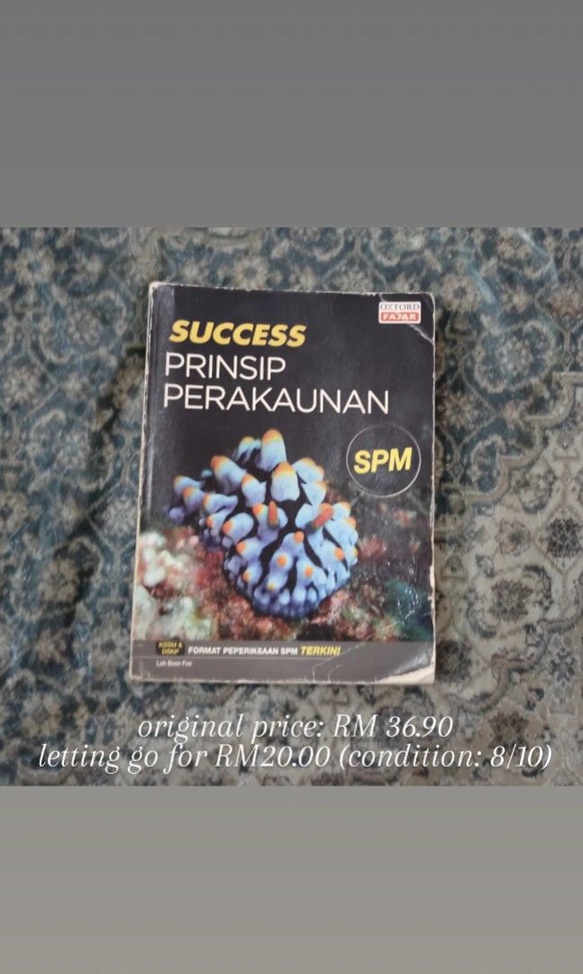 SUCCESS Prinsip Perakaunan SPM Oxford Fajar Format Peperiksaan SPM ...
