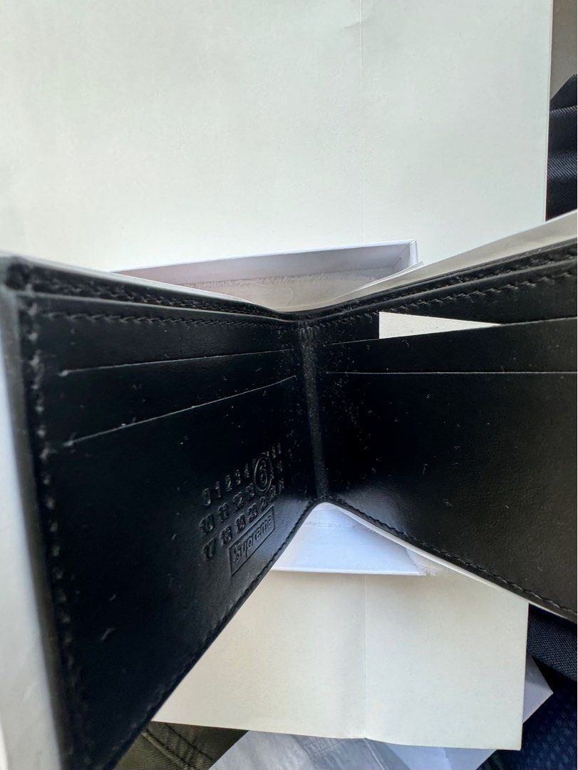 Supreme MM6 Maison Margiela Receipt Wallet, Men's Fashion, Watches ...