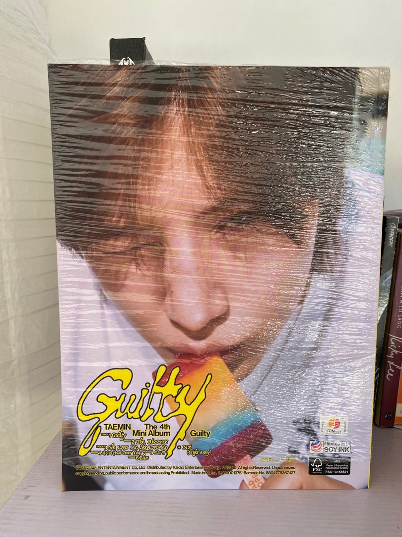 Taemin - Guilty Photobook Only, Hobbies & Toys, Books & Magazines ...