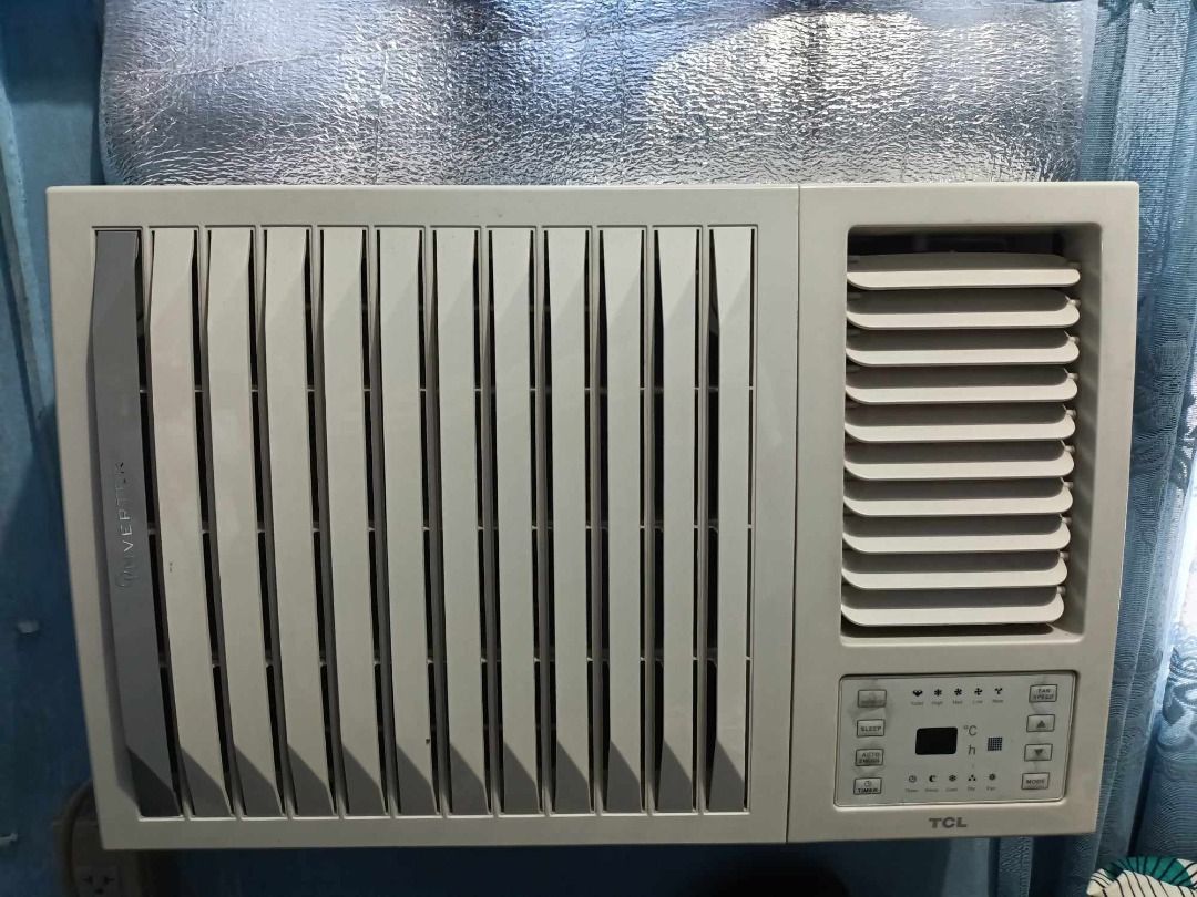 TCL 1.5hp FULL INVERTER Window type aircon, TV & Home Appliances, Air ...