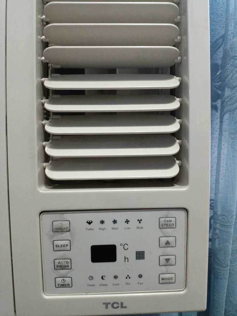 TCL 1.5hp FULL INVERTER Window type aircon, TV & Home Appliances, Air ...