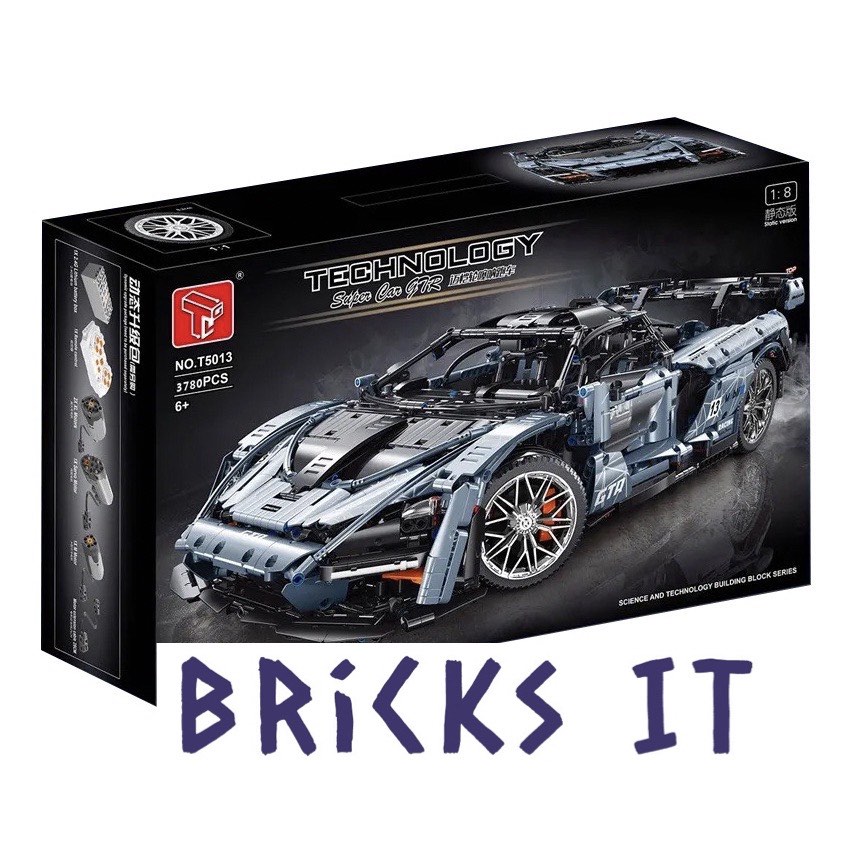 TGL McLaren Senna 1:8 T5013 Technic Building Block Bricks Toy, Hobbies & Toys, Toys & Games on ...