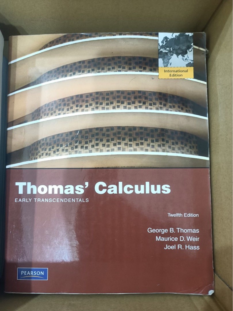 Thomas' Calculus（微積分原文書）（共兩本）, 書籍、休閒與玩具, 書本及雜誌, 教科書、參考書在旋轉拍賣