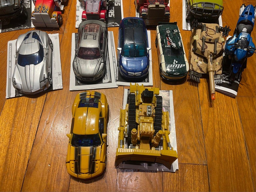 20x Transformers Action Figures (Includes Transformers 1, ROTF, DOTM ...