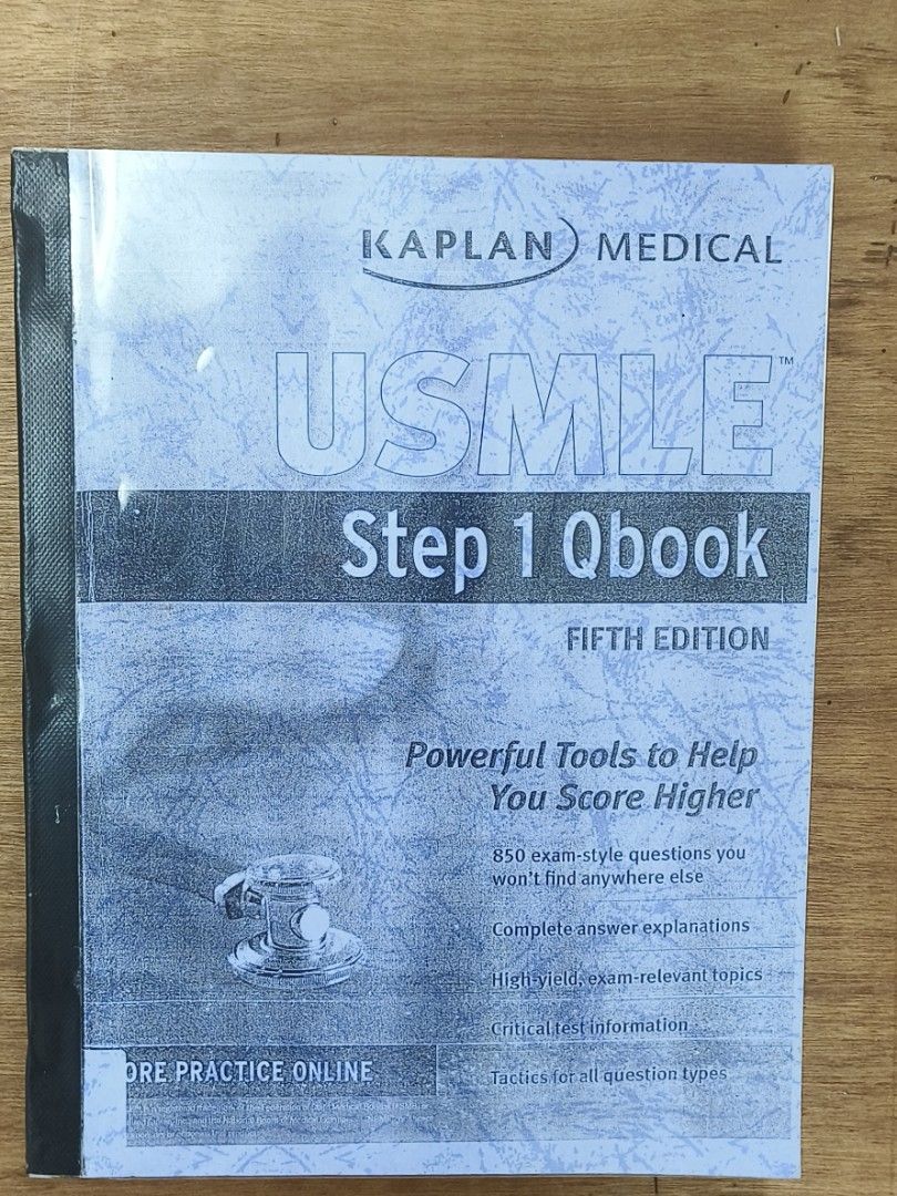 USMLE STEP 1 QBOOK, Hobbies & Toys, Books & Magazines, Textbooks on Carousell