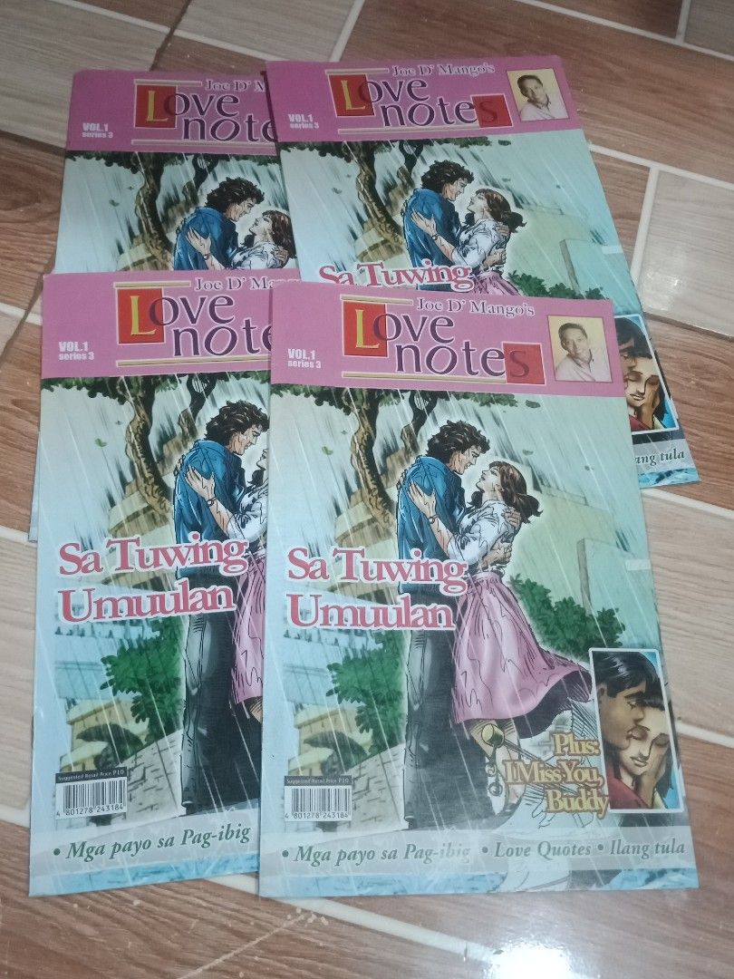 VINTAGE JOE D' MANGO LOVENOTES THE KOMIKS SERIES 3, Hobbies & Toys ...