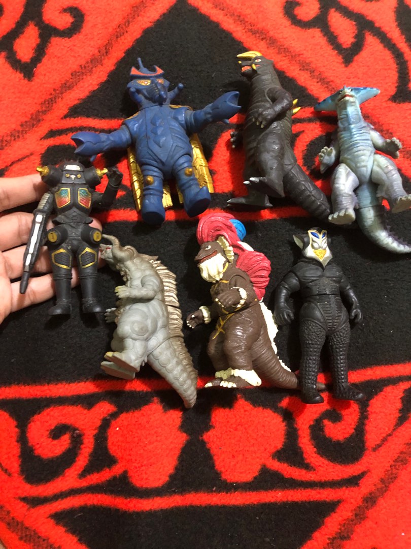 Vintage rare small size kaiju action figures 200 each firm, Hobbies ...
