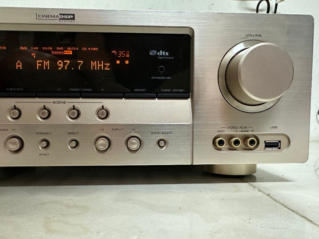 YAMAHA RX V463 收音/AV環繞擴大機 家庭劇院 5.1聲道 HDMI/ 有全新副廠代用遙控器~, 耳機及錄音音訊設備, 音樂播放 ...