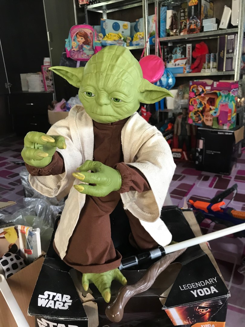 Yoda animatronic, Hobbies & Toys, Toys & Games on Carousell