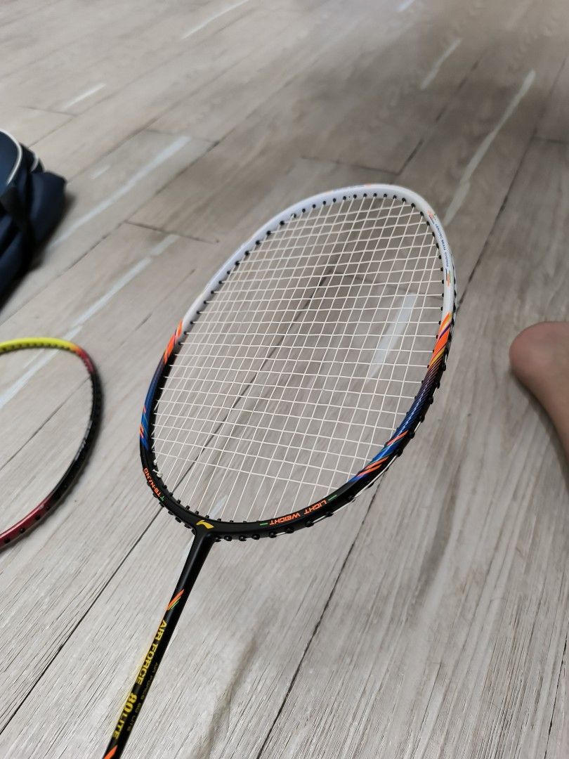 yonex and lining racquet with bag, Sports Equipment, Sports & Games ...