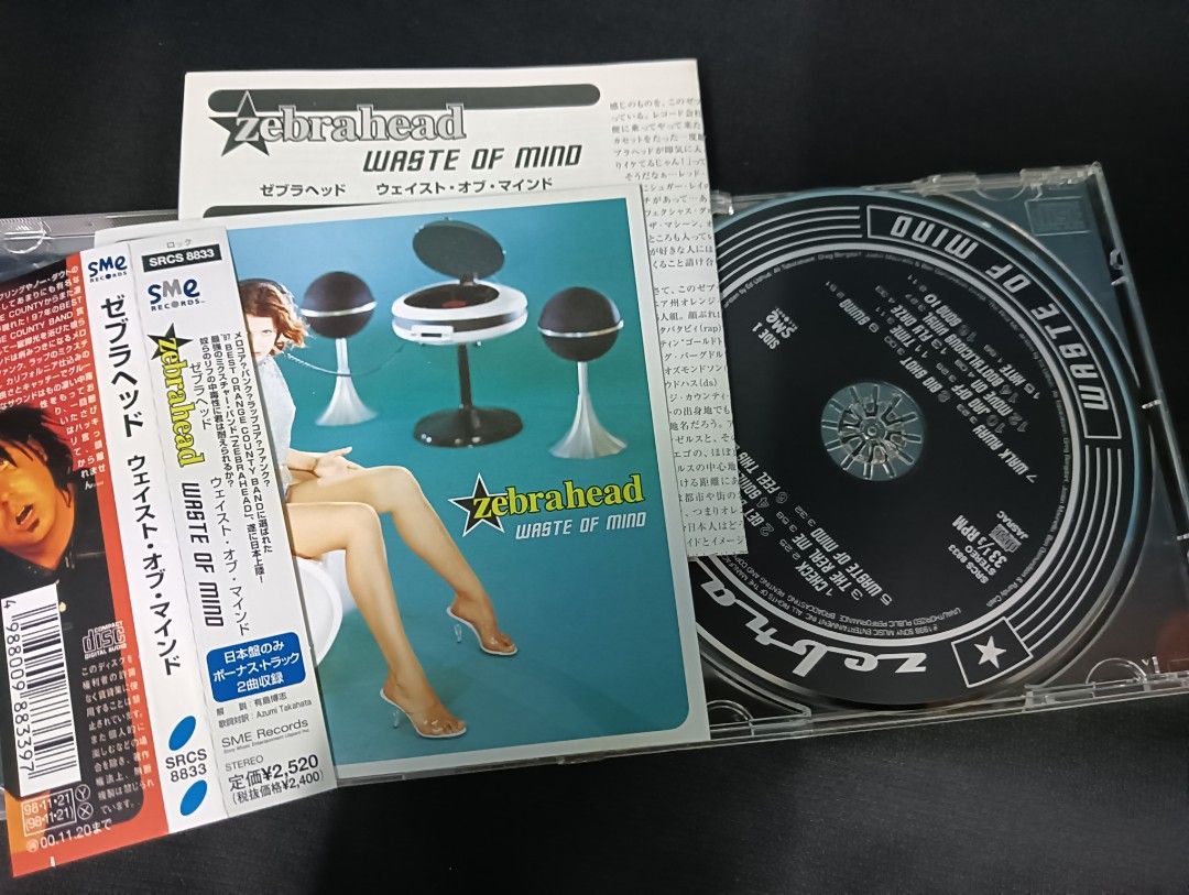 Zebrahead - Waste of mind, Hobbies & Toys, Music & Media, CDs & DVDs on ...