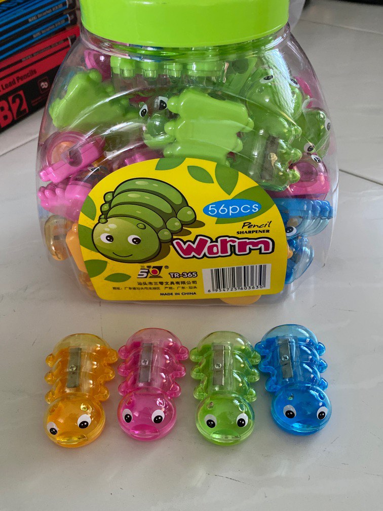 $0.50 Worm pencil sharpener, Hobbies & Toys, Stationery & Craft, Other ...