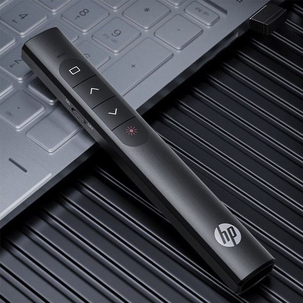 HP Wireless Presenter (Laser Pointer + Presenter) 2.4GHz PPT ...