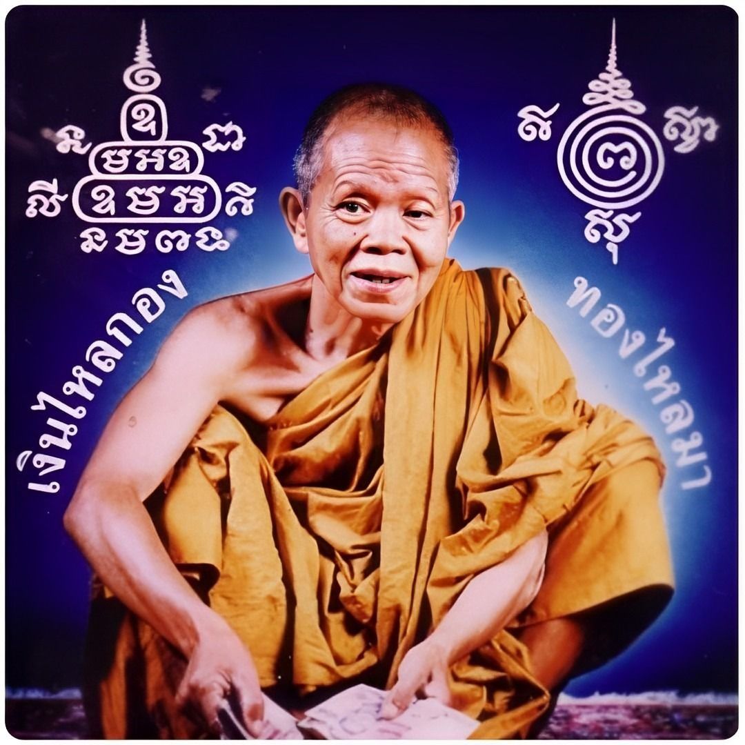 Phra Phong Jua Sua LP Koon, Embedded with Takrut, Sao Ha, Roon Leua Gin ...