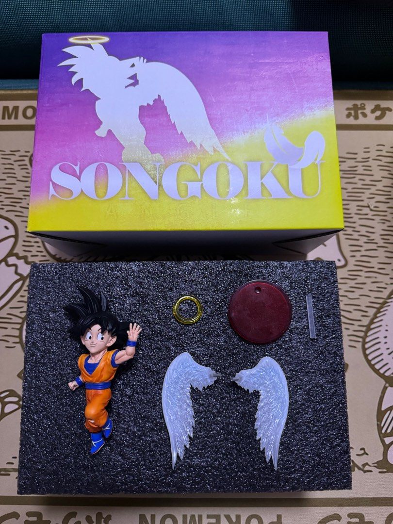 龍珠 dragonball 天使悟空 GK LG League WCF, 興趣及遊戲, 玩具 & 遊戲類 - Carousell