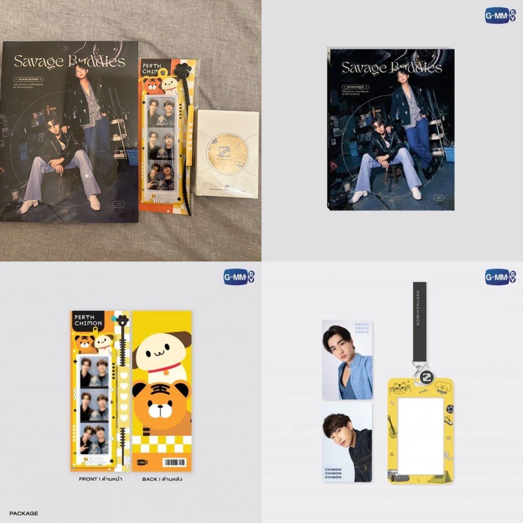 [全新] Perth Chimon GMMTV 寫真+卡套, 興趣及遊戲, 收藏品及紀念品, 明星周邊 - Carousell