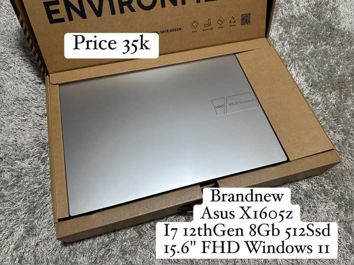 Asus X1605Z Core i7 12thGen 8Gb 512Ssd UHD Graphics 15" FullHD Win11 ...