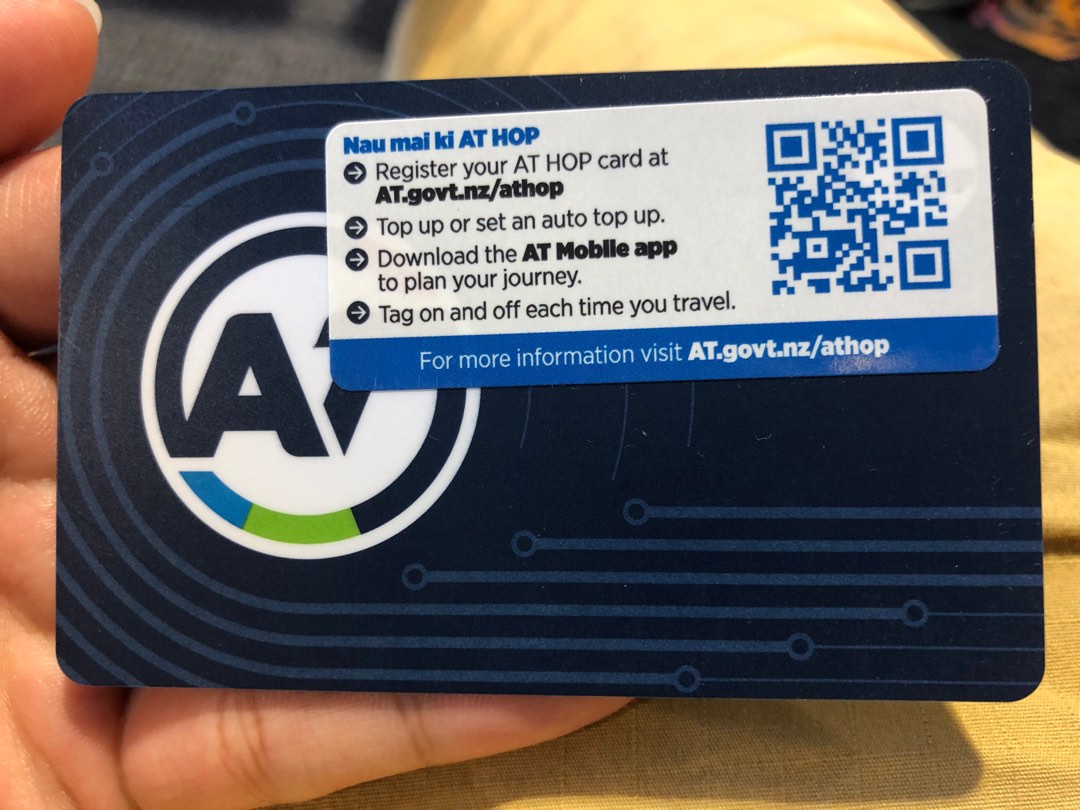 ATHOP card New Zealand, Hobbies & Toys, Travel, Travel Essentials ...