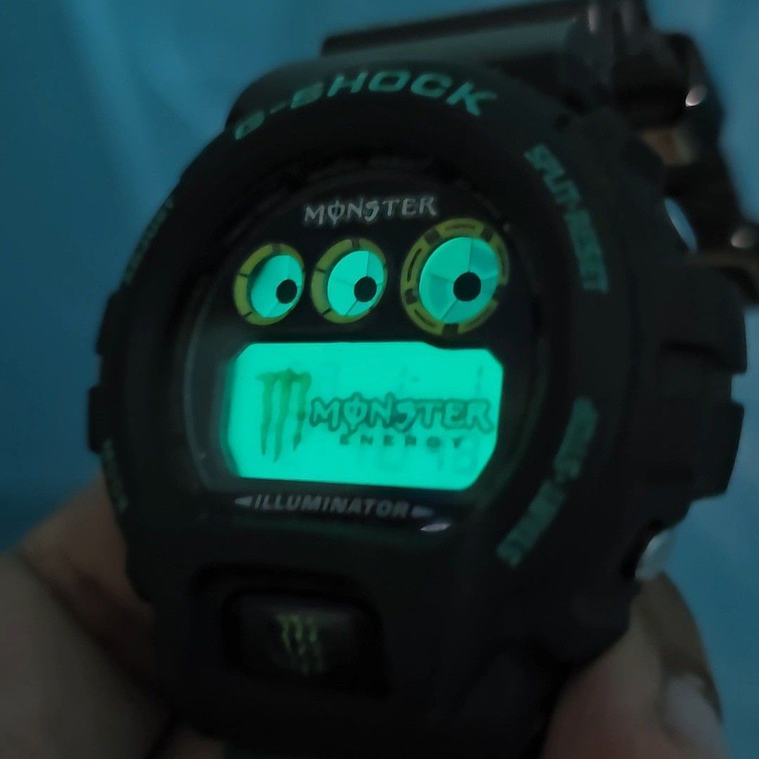 ⭐️Authentic Casio G-shock⭐️ Gshock DW6900 DW-6900 Monster Energy custom ...