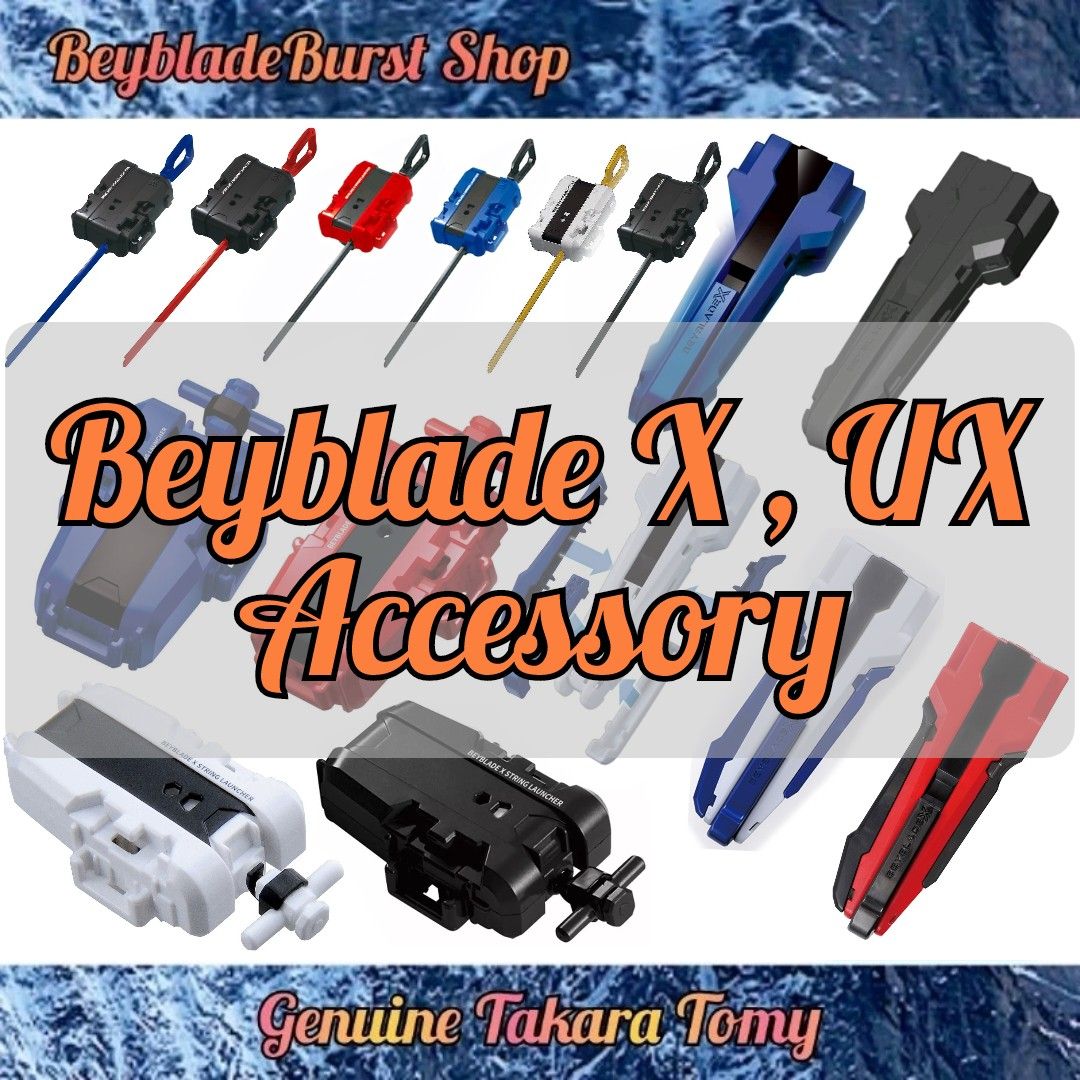 Beyblade X BX18 Launcher , BX11 Launcher Grip B17 Takara Tomy, Hobbies ...