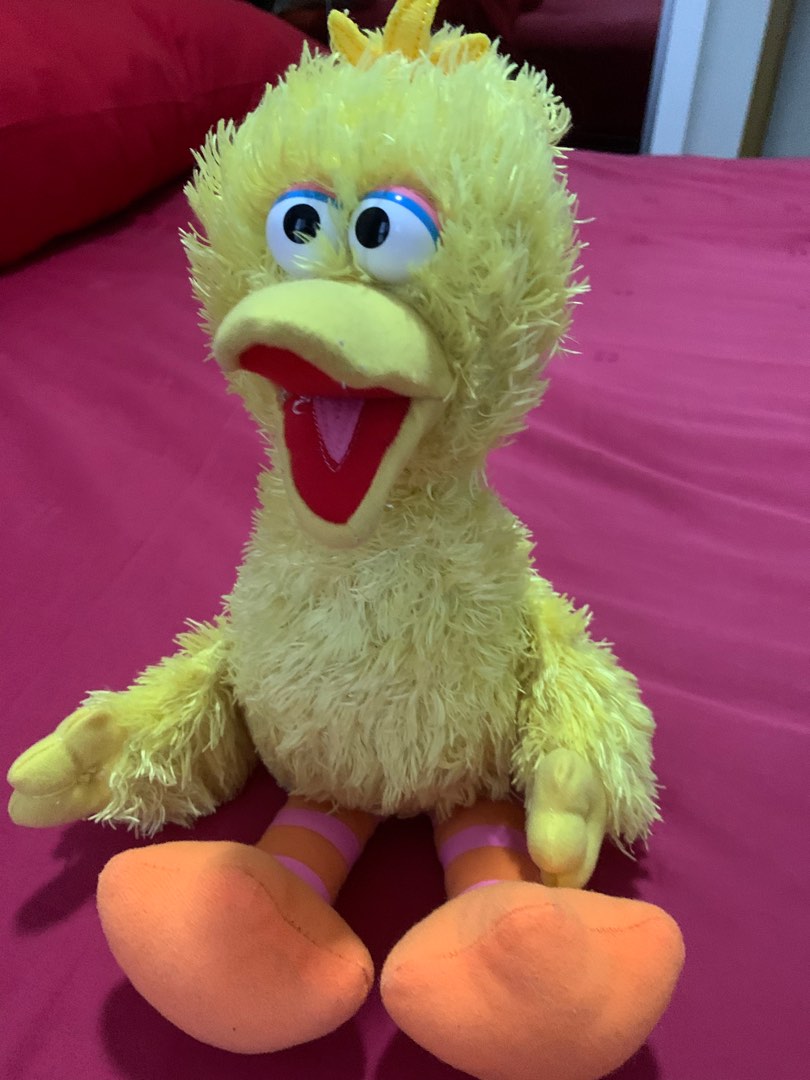 Big bird stuffed soft toy, Hobbies & Toys, Toys & Games on Carousell